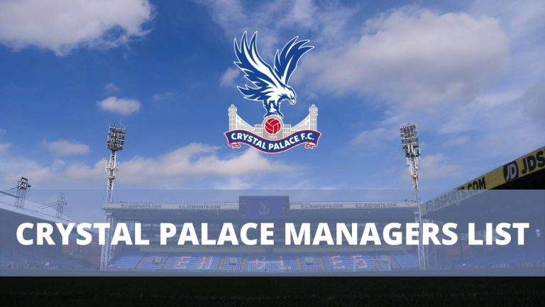 List of Crystal Palace Managers in the History of the Club - We Support ...